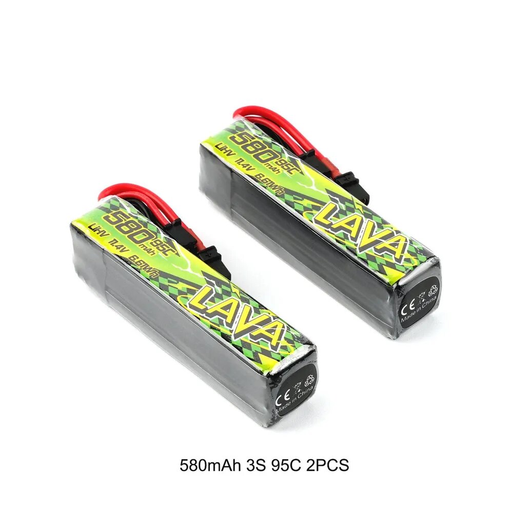 Аккумуляторы LiHV Beta LAVA II (2S 3S 4S 580mAh / 680mAh 95C)
