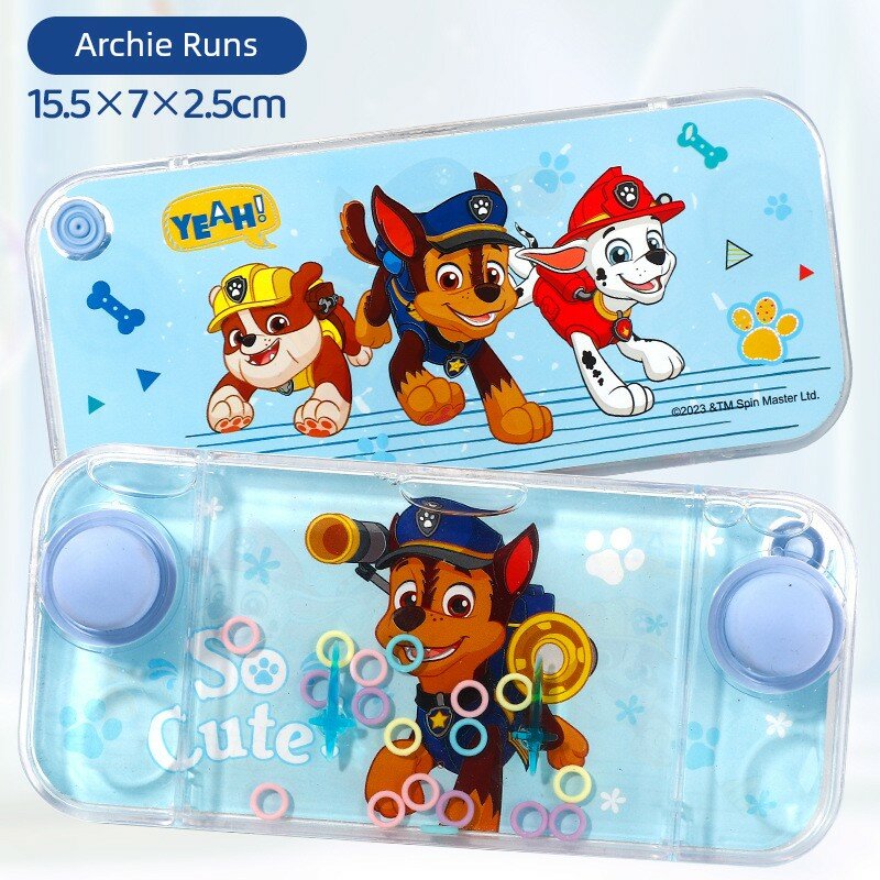 Игра с водным кольцом и захватом PAW Patrol Чейз, ручная нажимная игрушка для детей обучающая игра