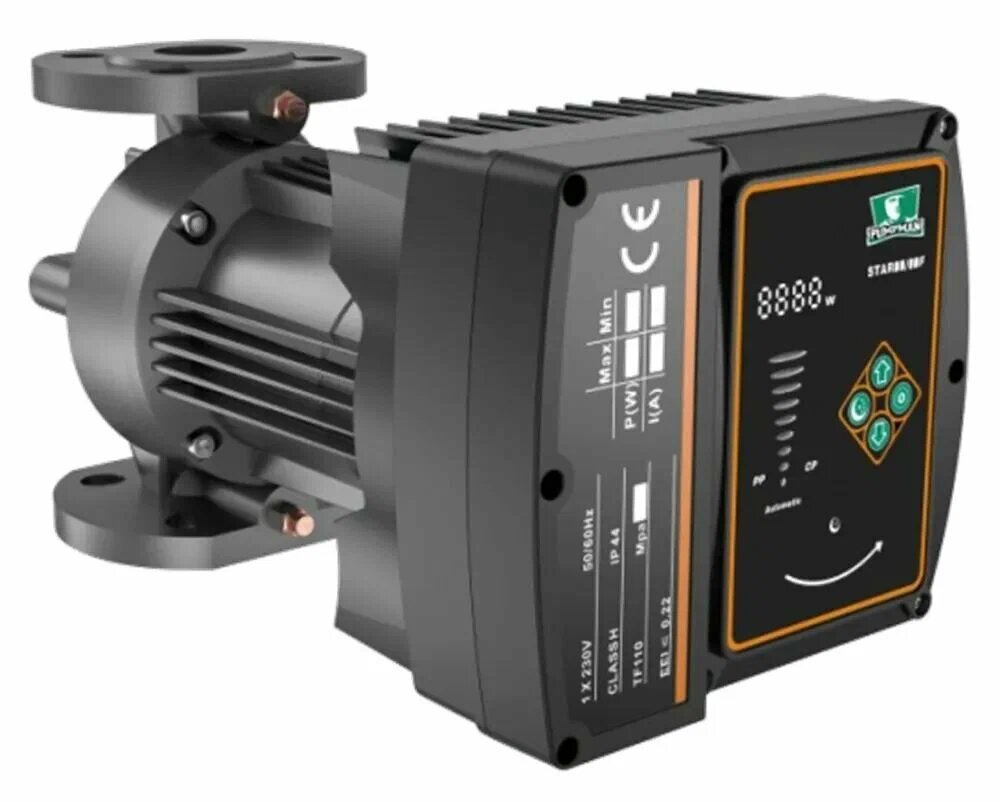 Насос циркуляционный частотный PUMPMAN STAR40/10F-220 Wi-Fi 220 мм, 233 л/мин, 10 м, фланцевый