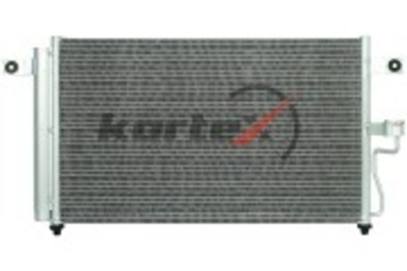 Радиатор Кондиционера Hyundai Accent 99- 1.3 1.5 1.6 Акпп 620X357X17 (KORTEX KRD2030)