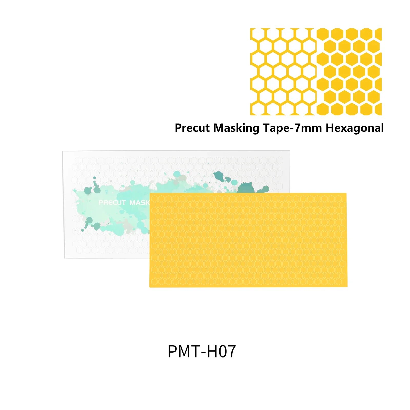 Малярная лента 7 мм Hexagonal PMT-H07