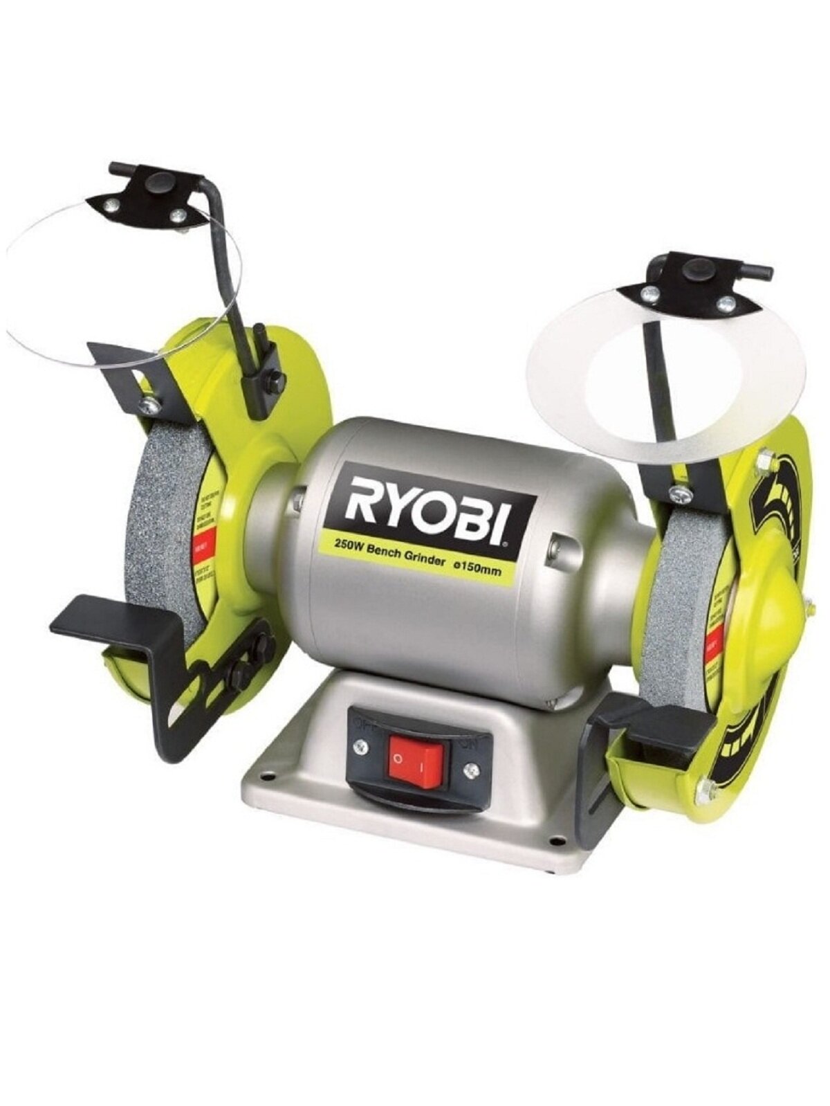 Точило Ryobi RBG6G1 5133004823, 3000 об/мин, 220 В, 250 Вт, салатовый