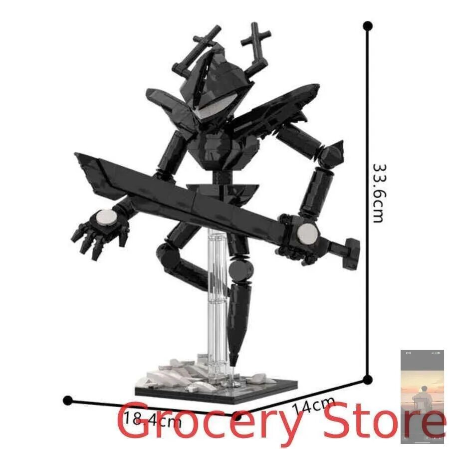 Deltarune MOC-231847 The Roaring Knight конструктор