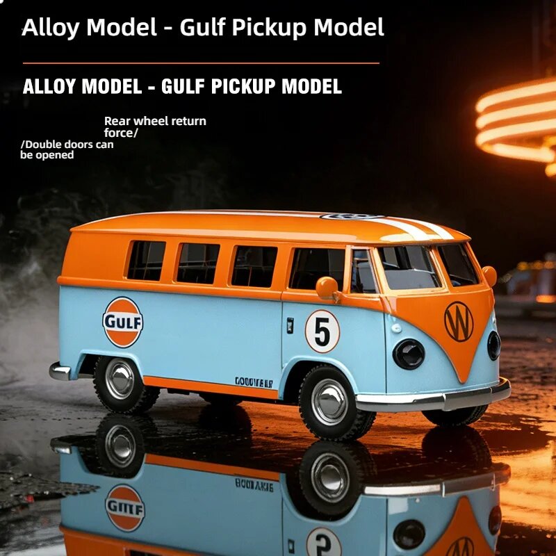 Модель автомобиля Volkswagen VW Bus 1:36