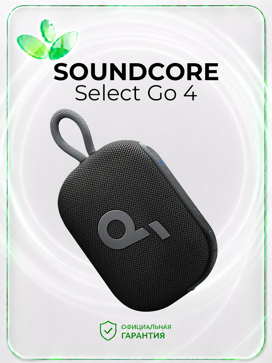 Портативная акустика SoundCore Select Go 4, черная