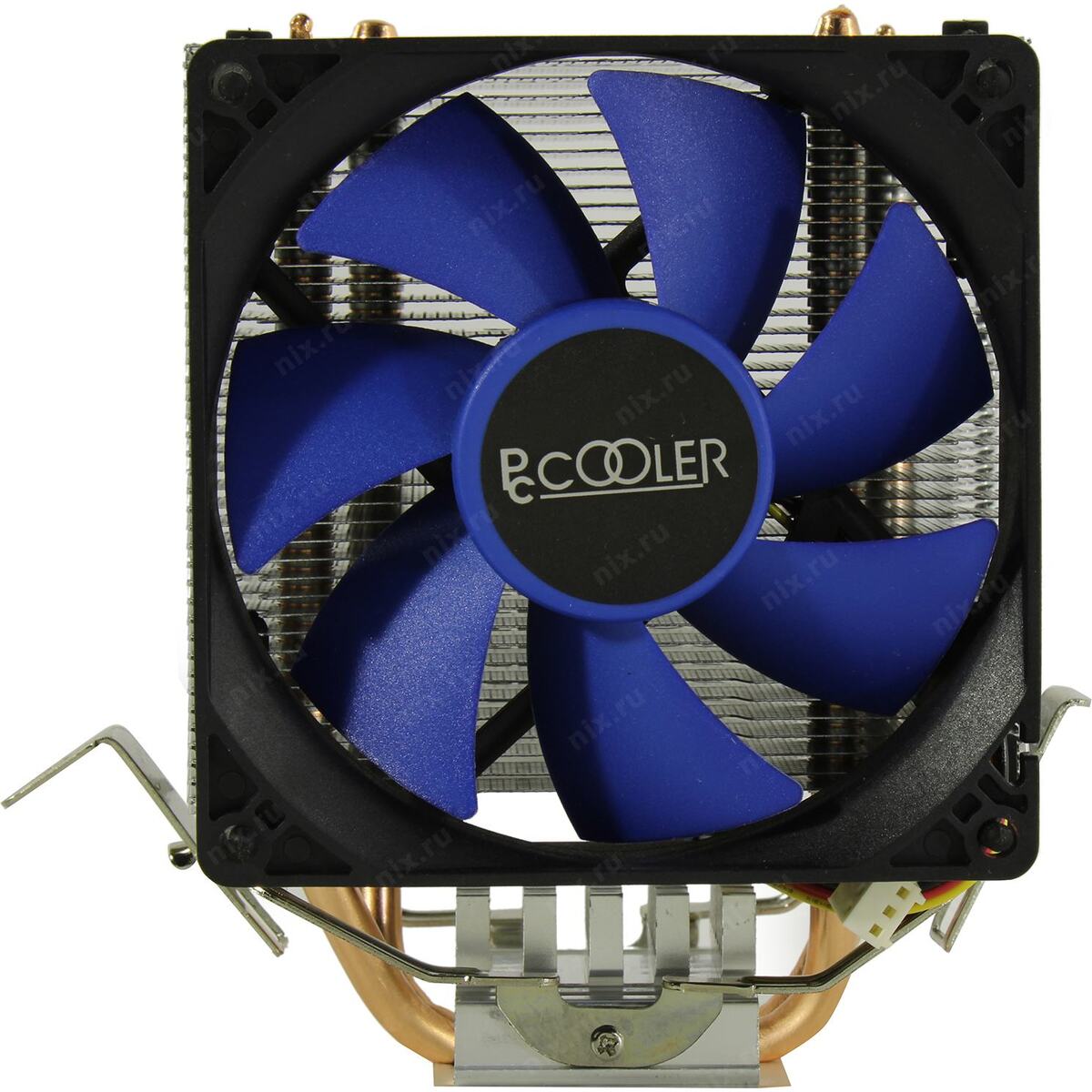 PCCooler S93V2 Cooler (3пин, 115x/1200/1700/AM4/AM5, 26.4дБ, 2200 об/мин, Al+тепл. трубки) — фото 1