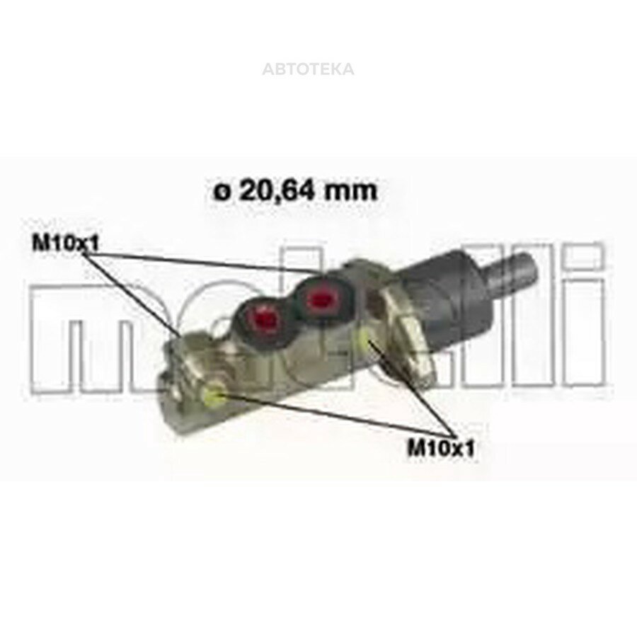 Главный тормозной цилиндр METELLI 050039