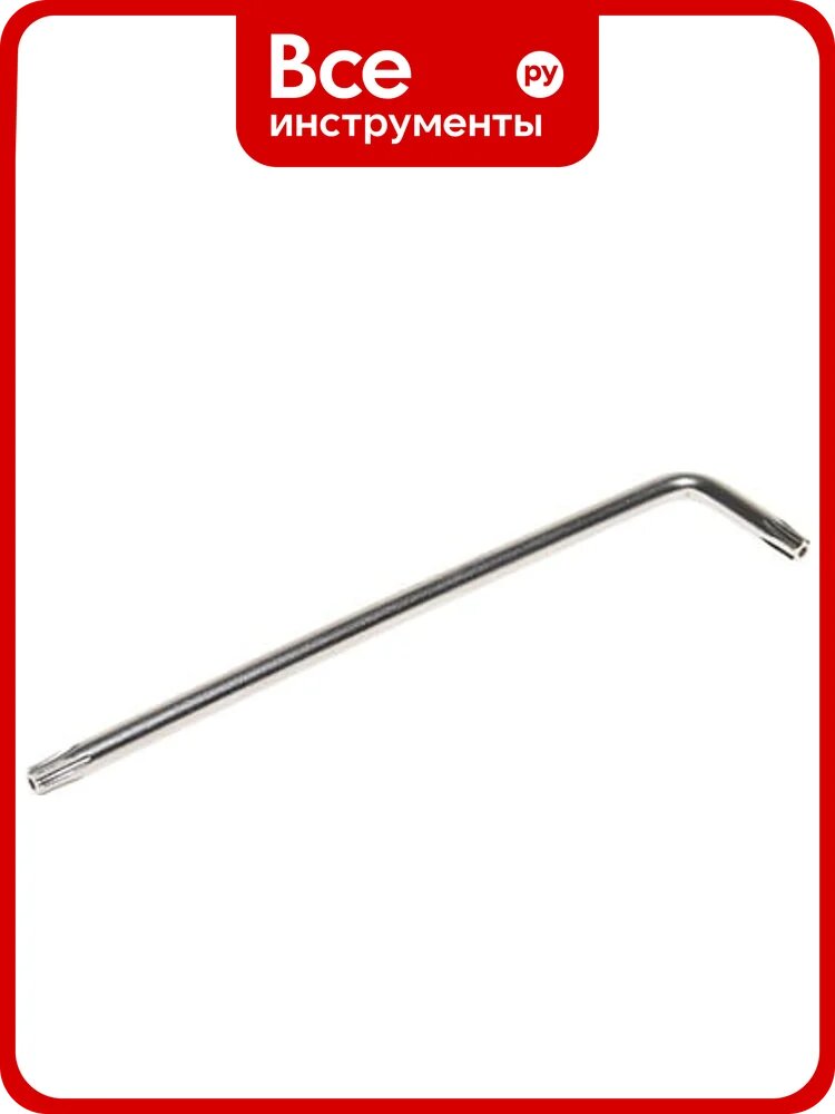Ключ Rockforce TORX Г-образный длинный T45H с отверстием RF-76745L(5627)