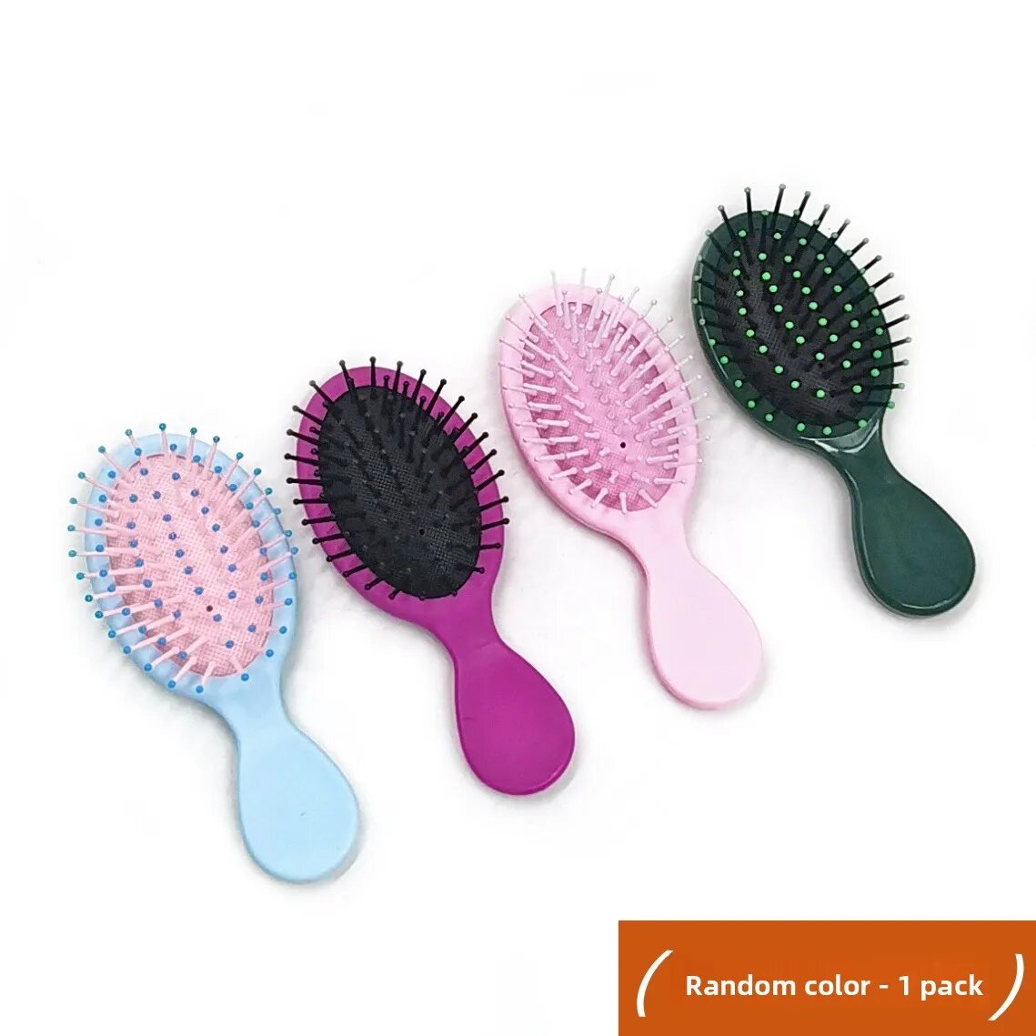 Мини-расческа для волос с массажной подушечкой Airbag comb-1PCS