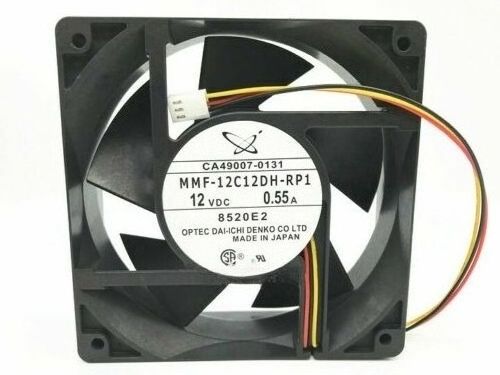 MMF-12C12DH-RP1 DC12V 0.55A 12038 вентиляторы три провода -