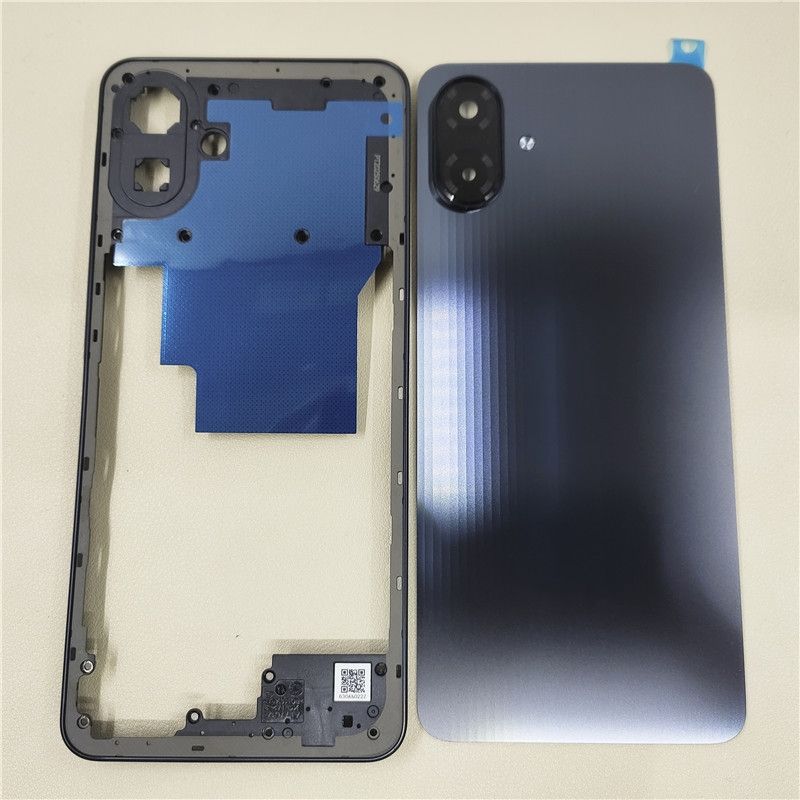 Корпус Для Samsung Galaxy A07 4G (A075F A075B SM-A075M) (средняя часть, стекло камеры в рамке и задняя крышка)