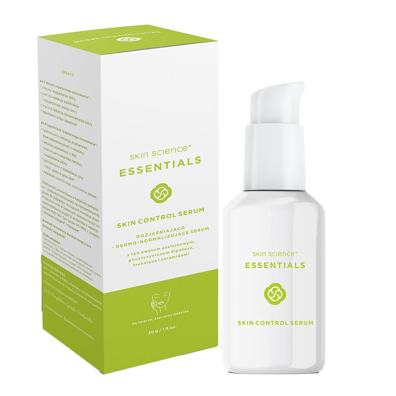 Сыворотка для ухода за кожей Skin Science Skin Control Serum Осветляющая и нормализующая сыворотка с 15% азелаиновой кислоты 30 г