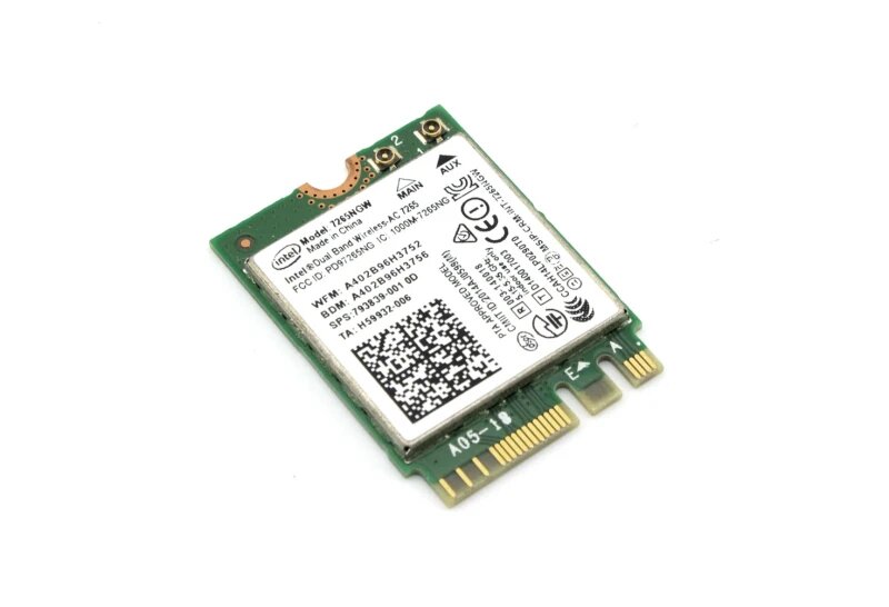 Wi-Fi адаптер Intel NGFF 7265NGW