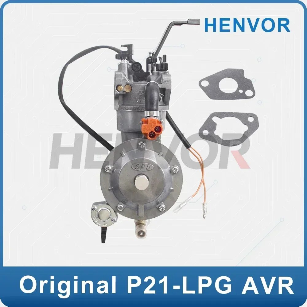 Комплект карбюратора SHALUO для генератора GX270 177F 9HP с двойным топливом (LPG)