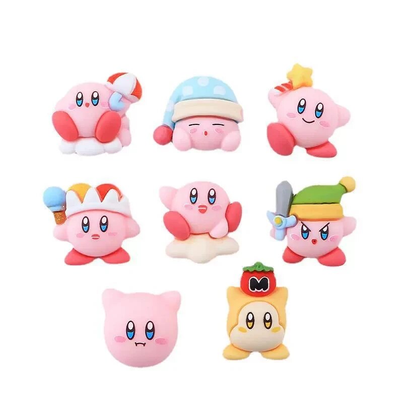 Фигурки Кирби Bandai набор из 8 штук