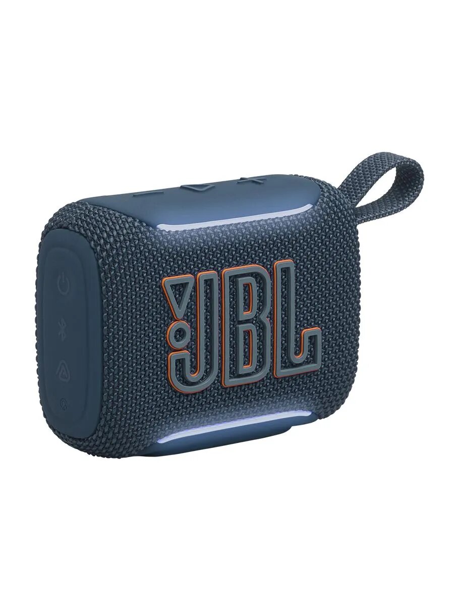Беспроводная портативная колонка JBL Go 5, синий цвет, Bluetooth 6.0, мощность 4,8 Вт, защита IP68, до 10 ч работы