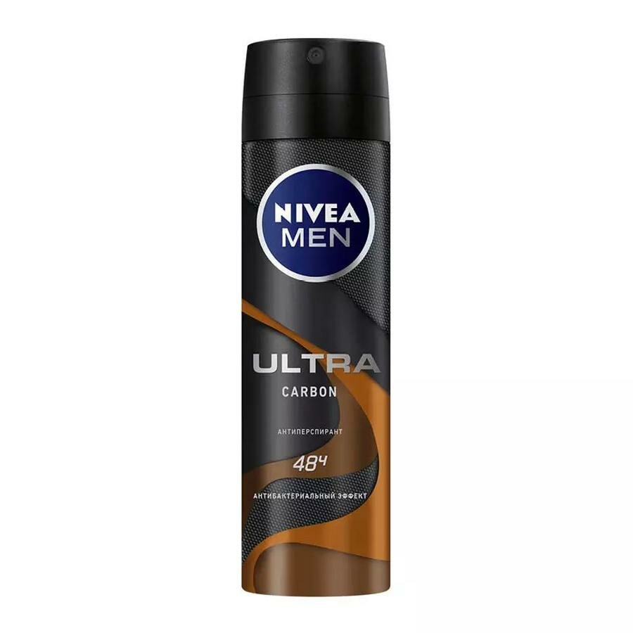 Антиперспирант Nivea Men Ultra Carbon спрей 150 мл