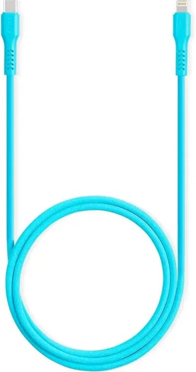 Кабель TTEC 2DK60NM, Lightning (m) - USB Type-C (m), 1.2м, голубой