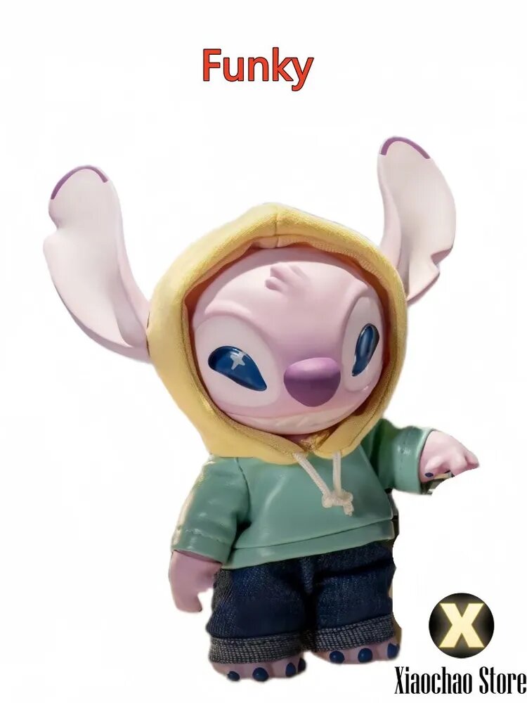 Фигурка MINISO Disney Stitch GenZ Street, Funky, оригинал, распакован для проверки стиля