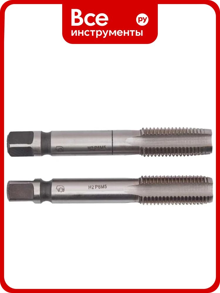 Метчик м/р SDW TOOLS М22х2,5 P6M5 к-т 2 шт. с прох. хв. ta00166
