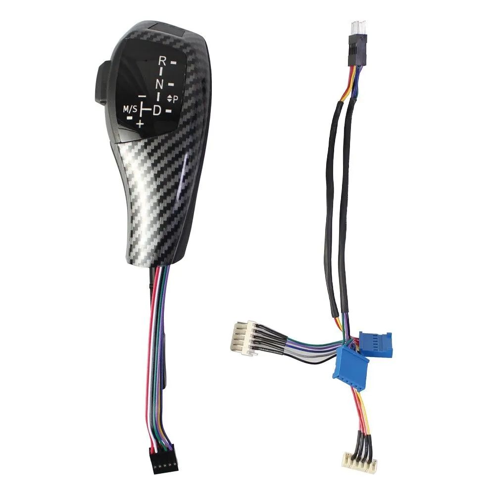 Ручка КПП со светодиодной подсветкой, BMW E90/E91/E92/E93, АБС