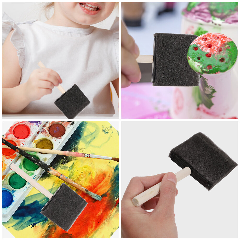 24 Штуки Губки Для Рисования Переносные Губки Diy Грffiti Губки Для Чертежей 17.00X10.00X1.60Cm