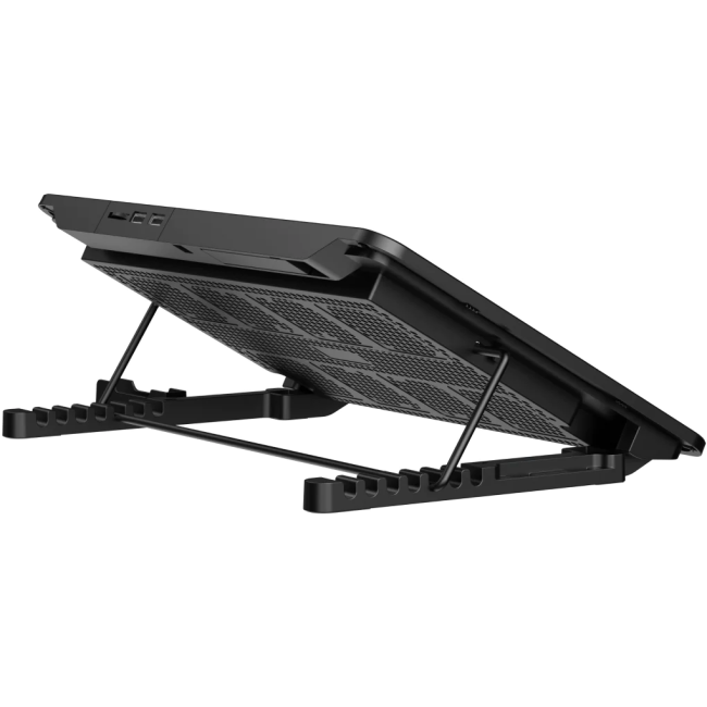 CF300-BL RAPOO Подставка с воздушным охлаждением для ноутбука 17" CF300-BL, цвет: черный (13358) — фото 1