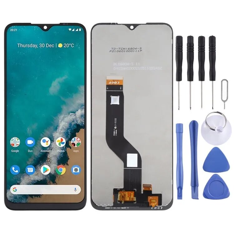 ЖК-экран и дигитайзер в сборе для Nokia G50 TA-1358 TA-1390 TA-1370 TA-1367 TA-1361 (черный)