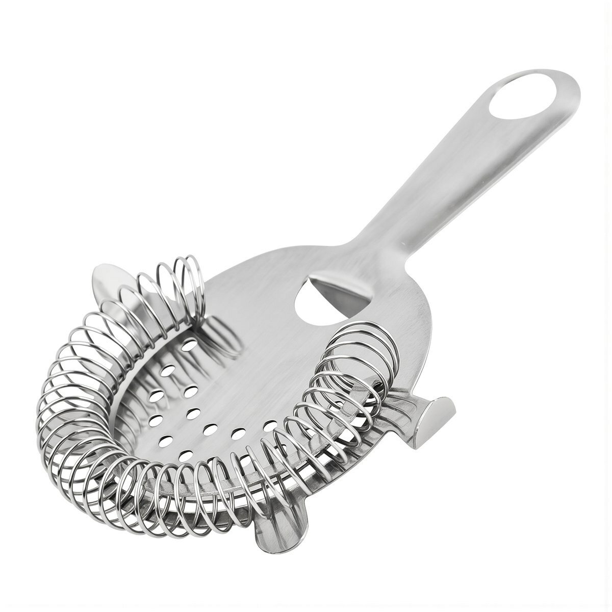 Инструмент для домашнего бара для удобного отделения льда от коктейлей из нержавеющей стали популярный среди профессиональных барменов пружинный тип