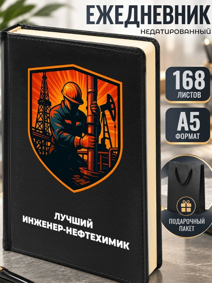 Ежедневник "Лучший инженер-нефтехимик" Бурильщику