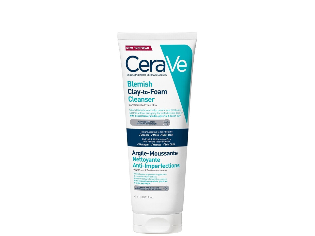 Средство для умывания CeraVe Blemish Clay To Foam Cleanser