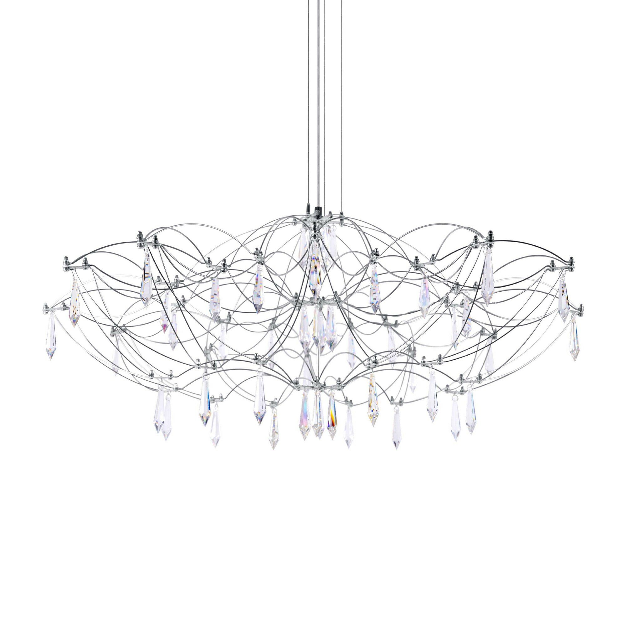 Подвесная люстра Loft it Mira 10586/900 Silver Asfour