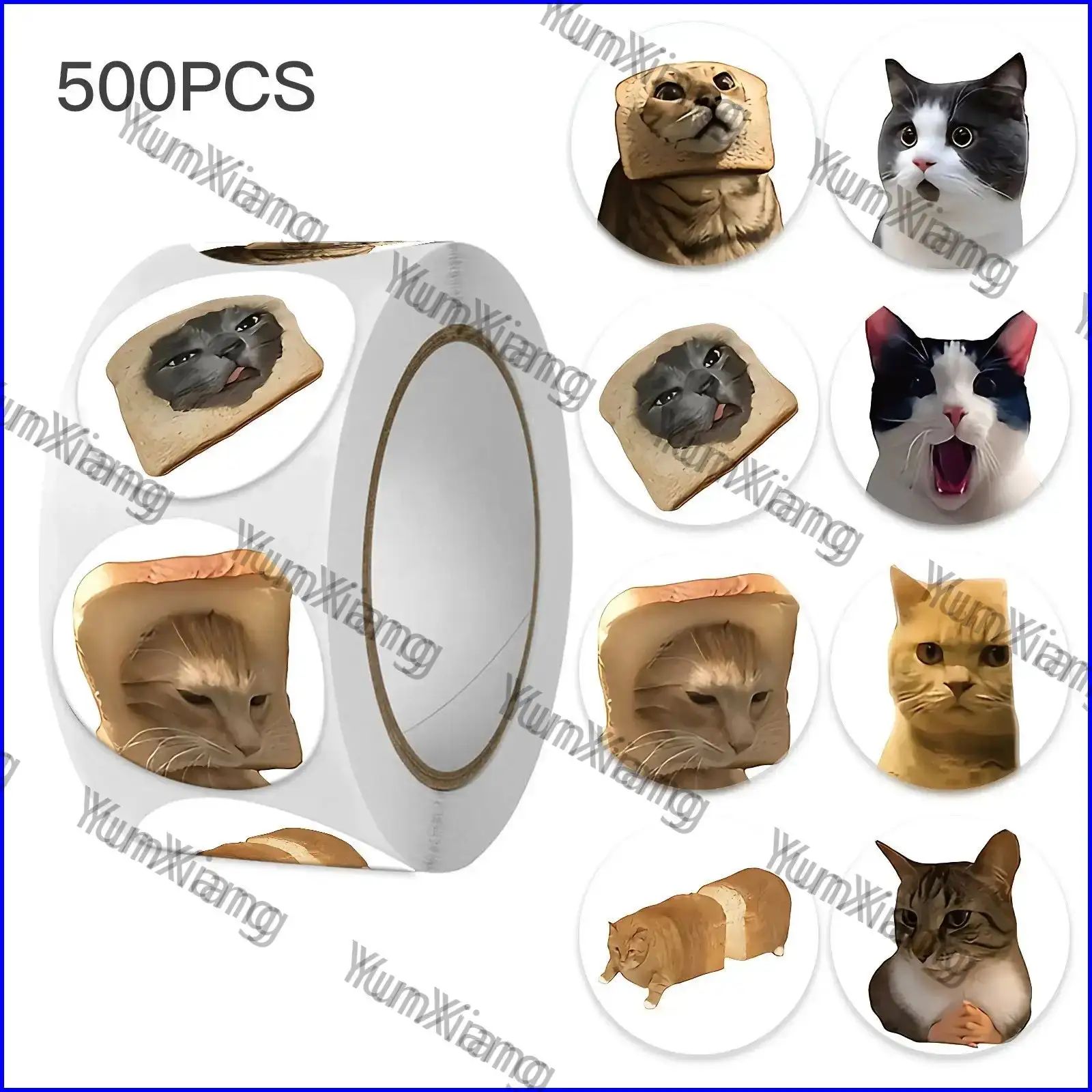Наклейки, листов: 500
