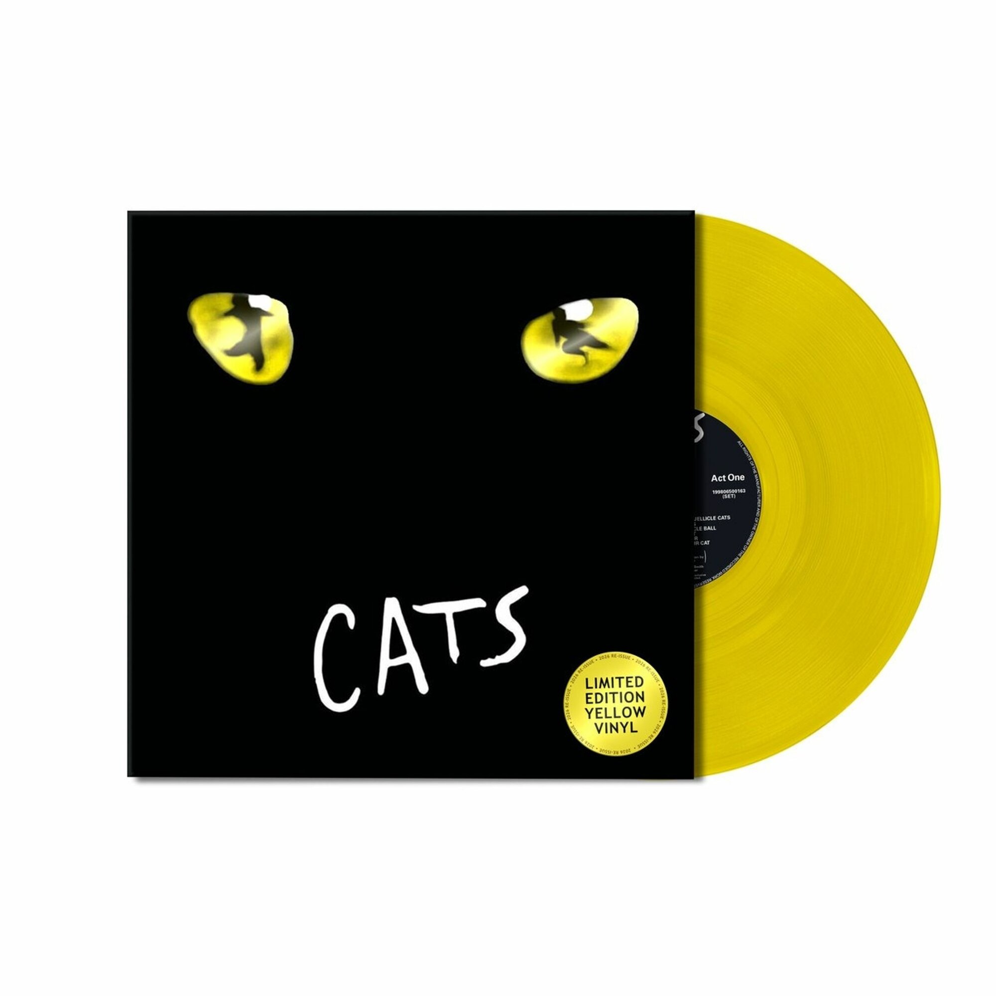 Виниловая пластинка Andrew Lloyd Webber - Cats (Original Cast Recording) (Reissue) (Limited Edition) (Yellow Vinyl) (2 LP) (2 LP)