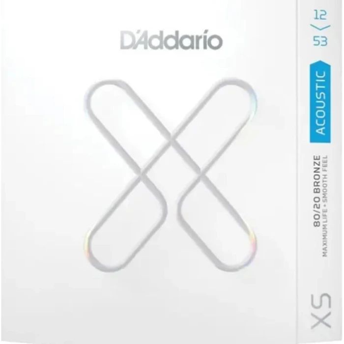 DAddario XSABR1253 Комплект струн для 6-струнной акустической гитары 12-53