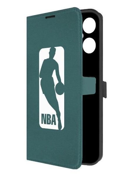 Чехол для смартфона, телефона Krutoff TECNO Pova Neo 3 NBA (НБА) (зеленый опал)