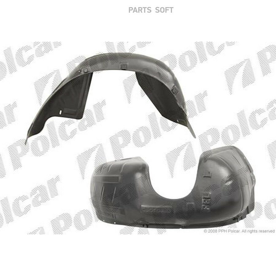 Подкрыльник от официального дистрибьютора, POLCAR, артикул 6910FL1Q
