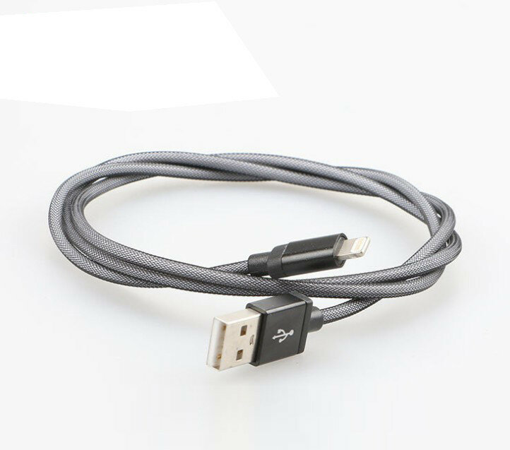 Удлинитель usb a с прочным плетеным материалом черный 2м