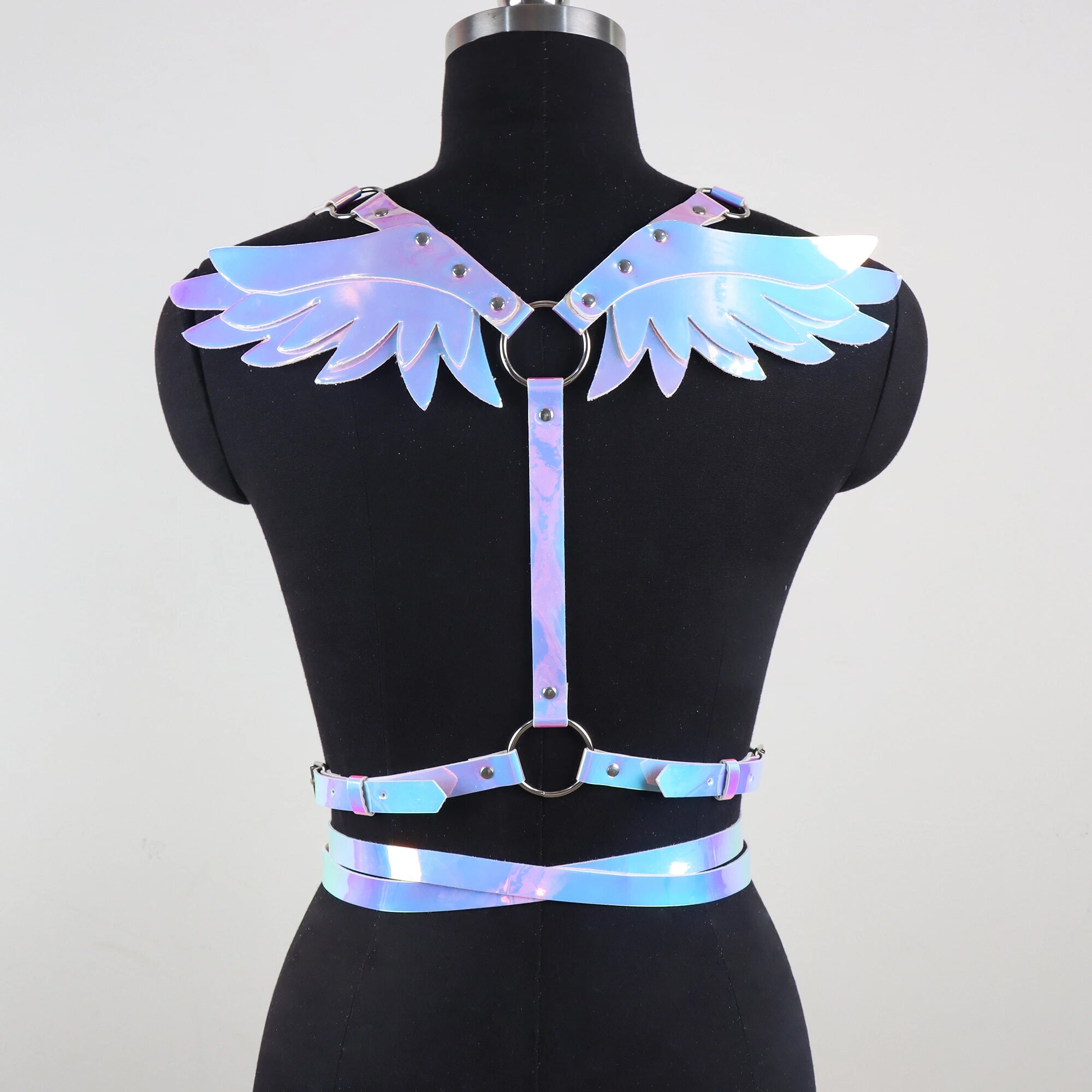 Женский кожаный пояс с крыльями CEA.HARNESS