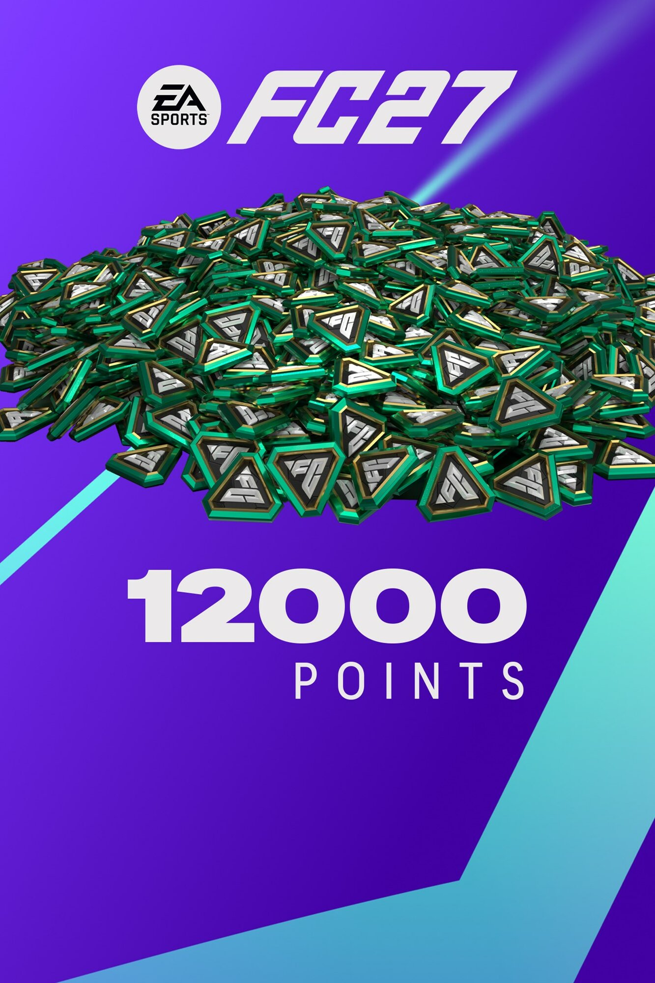 EA SPORTS FC™ 27 - FC Points 12000 — игровая валюта для Xbox · Xbox · цифровой код · любой регион