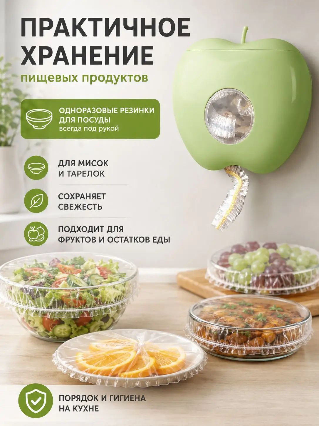 Пакет для продуктов 16.2 см, 1 шт