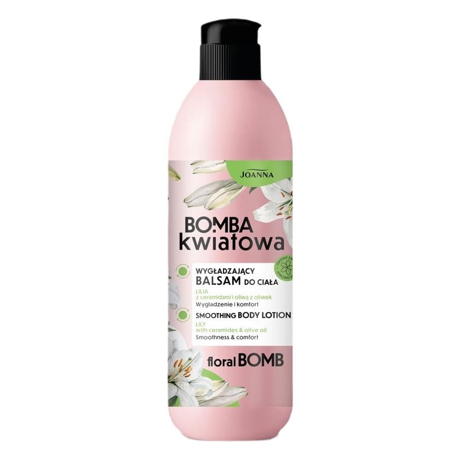 Бальзам для тела Joanna Bomba Kwiatowa разглаживающий, лилия, 500 г