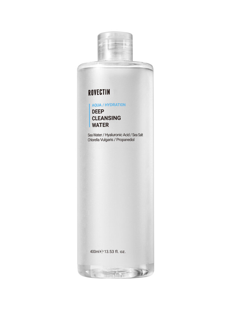 Rovectin Мицеллярная вода для глубокого очищения Aqua Deep Cleansing Water 400мл