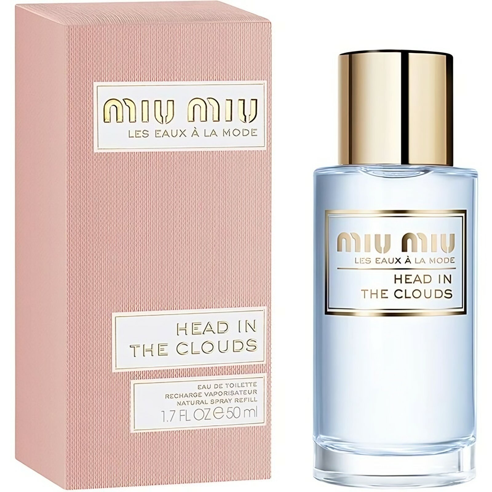 MIU MIU LES EAUX A LA MODE HEAD IN THE CLOUDS Туалетная вода 50 мл