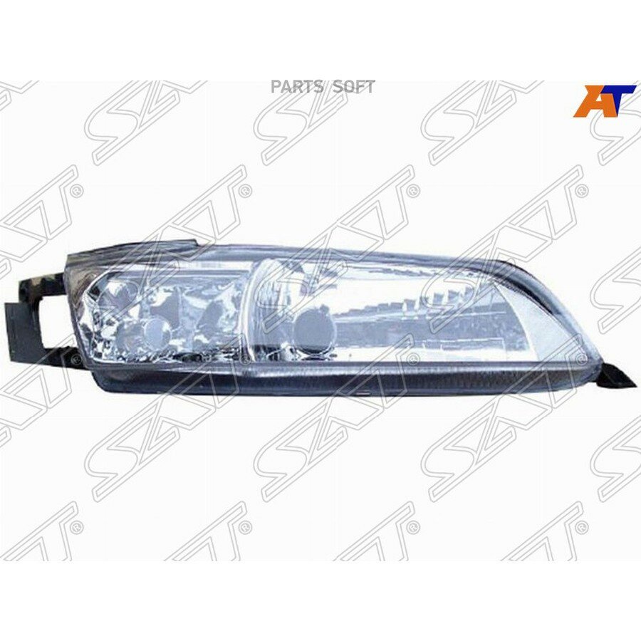Фара Toyota Mark II (X90) 92-96 (Справа/ хром) от официального дистрибьютора, SAT, артикул ST22218CR