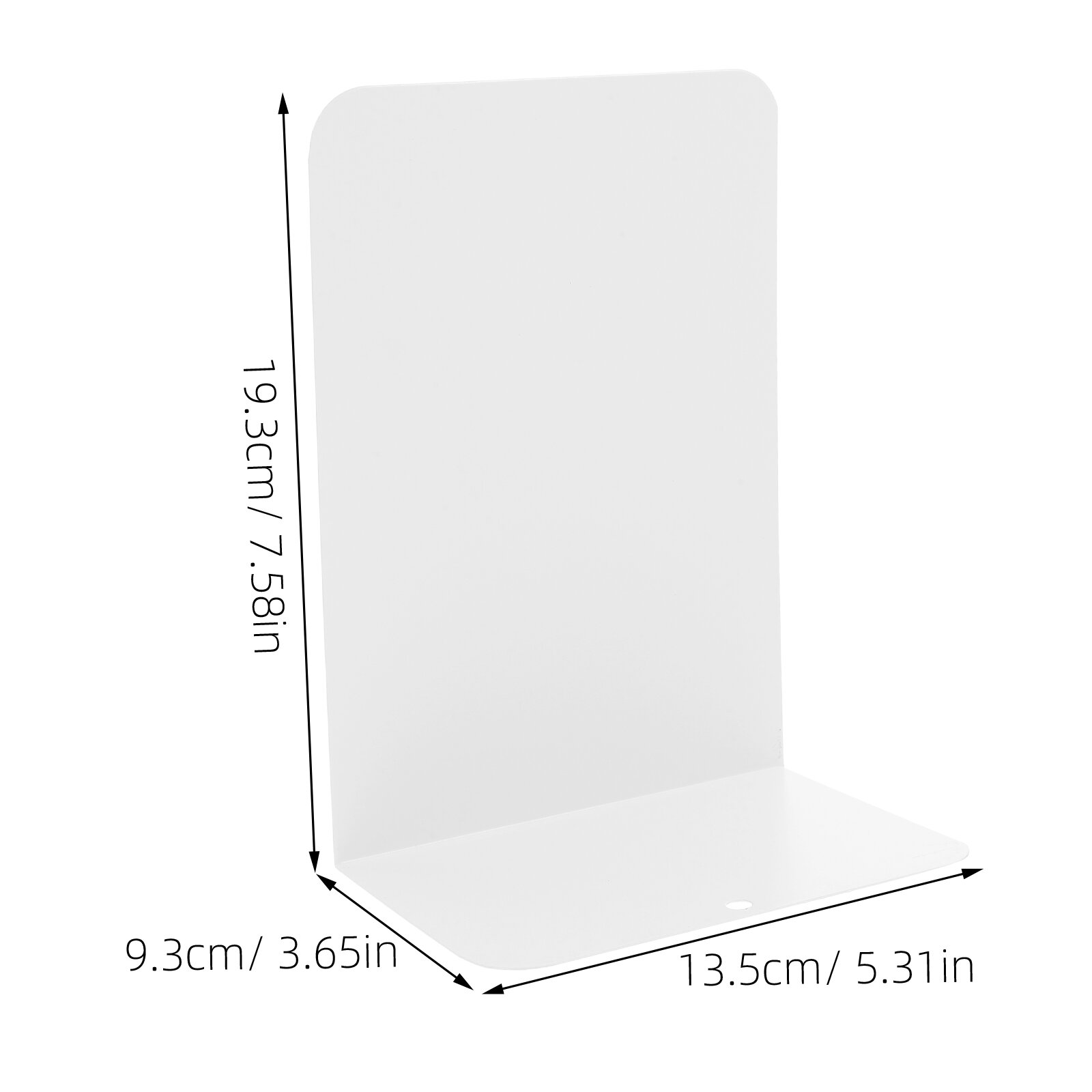 Стойка Для Хранения Сумок 2 Штуки Белый Цвет 19.30X13.50X9.30Cm