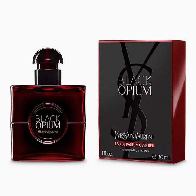 Ив Сен Лоран Блэк Опиум Овер Ред женский аромат 30 мл - Ysl Black Opium Over Red Красный