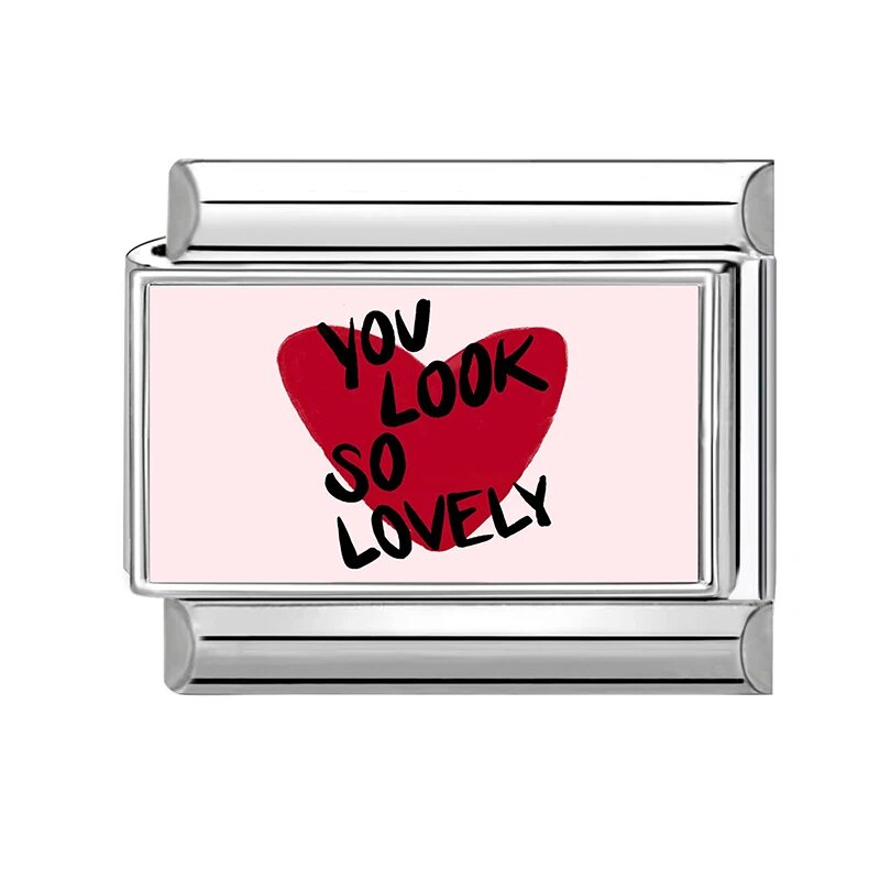 Браслет-шарм HEFLASHOR "You Look So Lovely", S 4