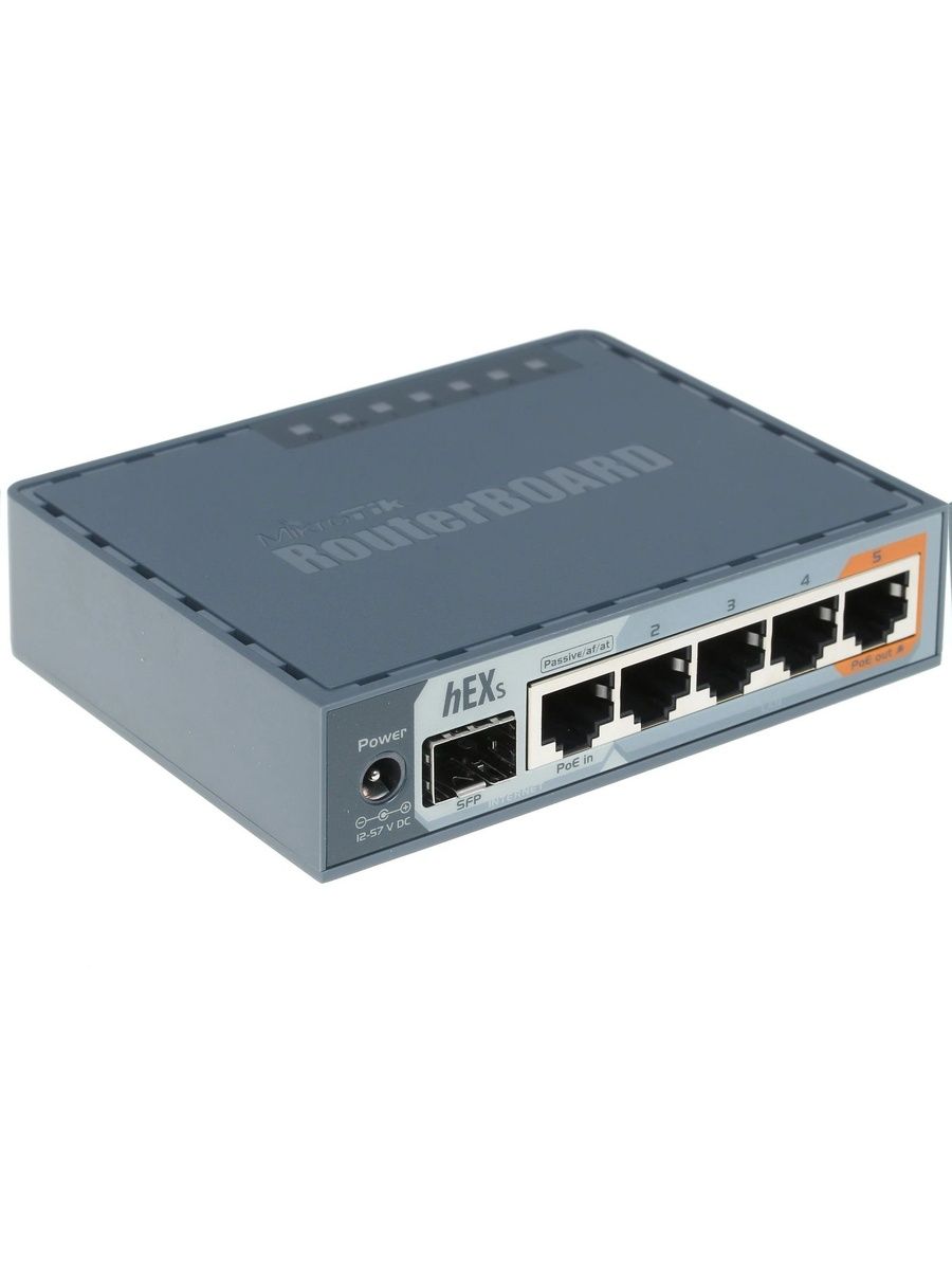 Роутер MikroTik RB760iGS 10/100/1000BASE-TX