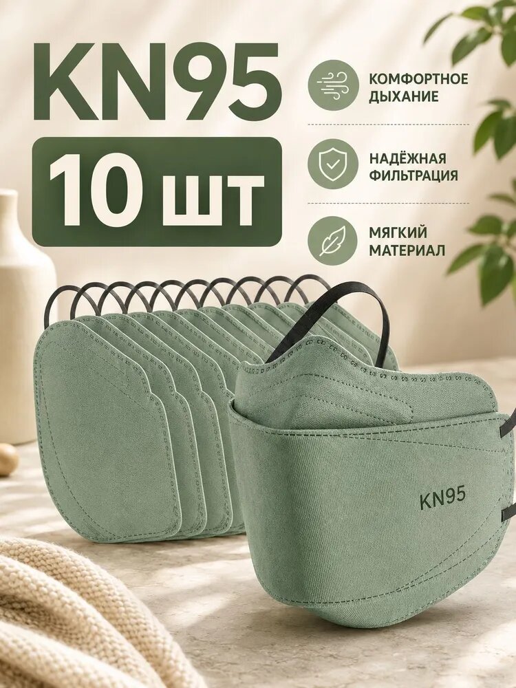 Респиратор профессиональный, FFP3, 8 шт.